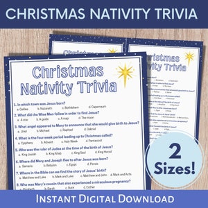Christmas Trivia, Christian Christmas Trivia, Christmas Bible Trivia ...