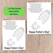 Fathers Day Poem, Fathers Day Craft From Child, Footprint Art Fathers ...
