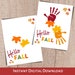 Handprint Art, Kids Handprint Craft, Keepsake Gift, Fall Hand Print ...