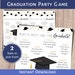 Graduation Games Printable, Graduation Party Games, Class of 2025, Who ...