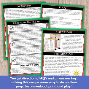 Nativity Escape Room, Christmas Trivia, Nativity Activity, Christmas ...