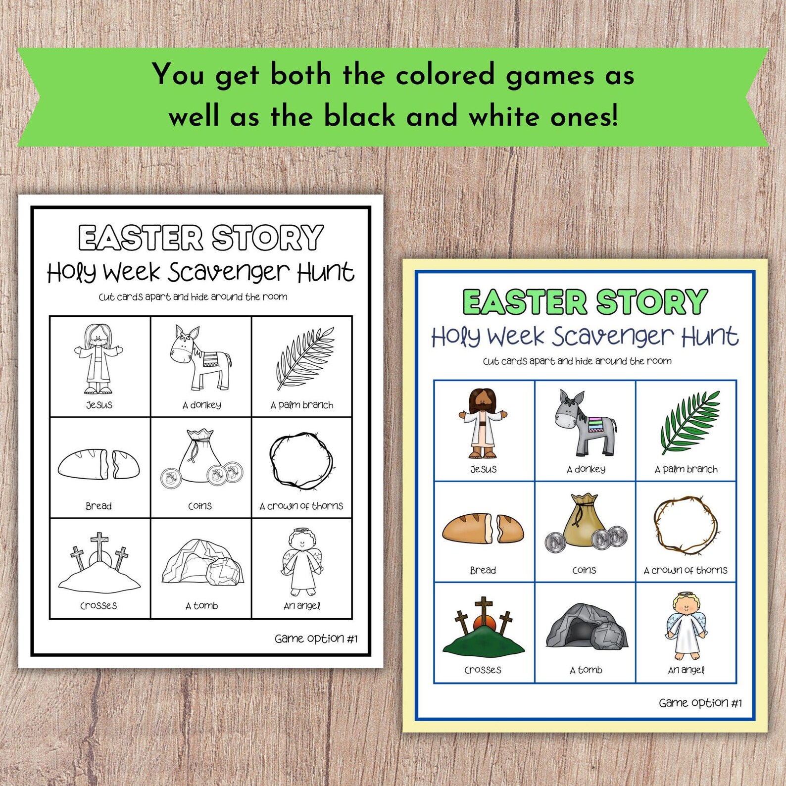 Easter Scavenger Hunt, Easter Story, Easter Treasure Hunt, Holy Week ...