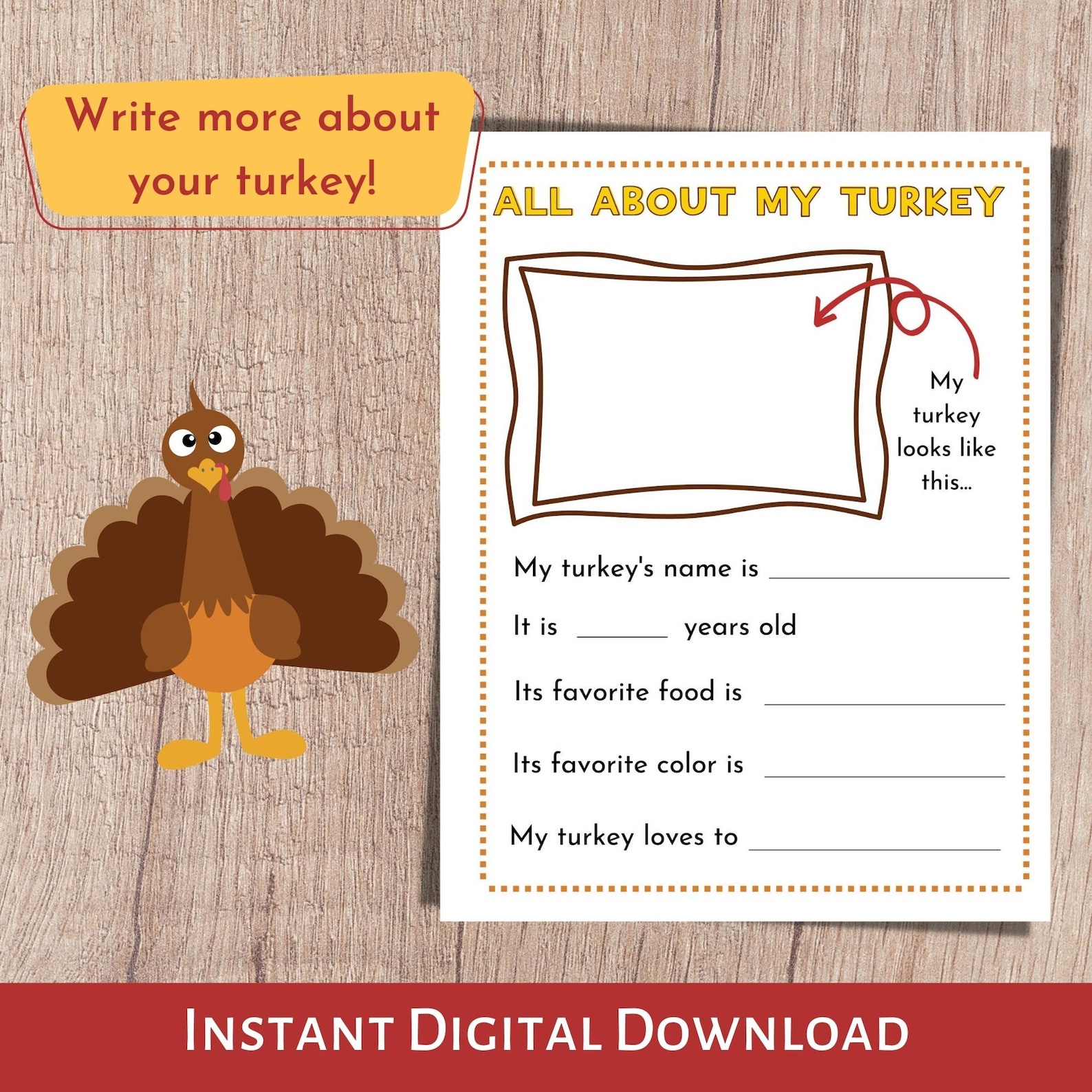 Turkey in Disguise Project, Turkey Trouble Disguise, Thanksgiving ...