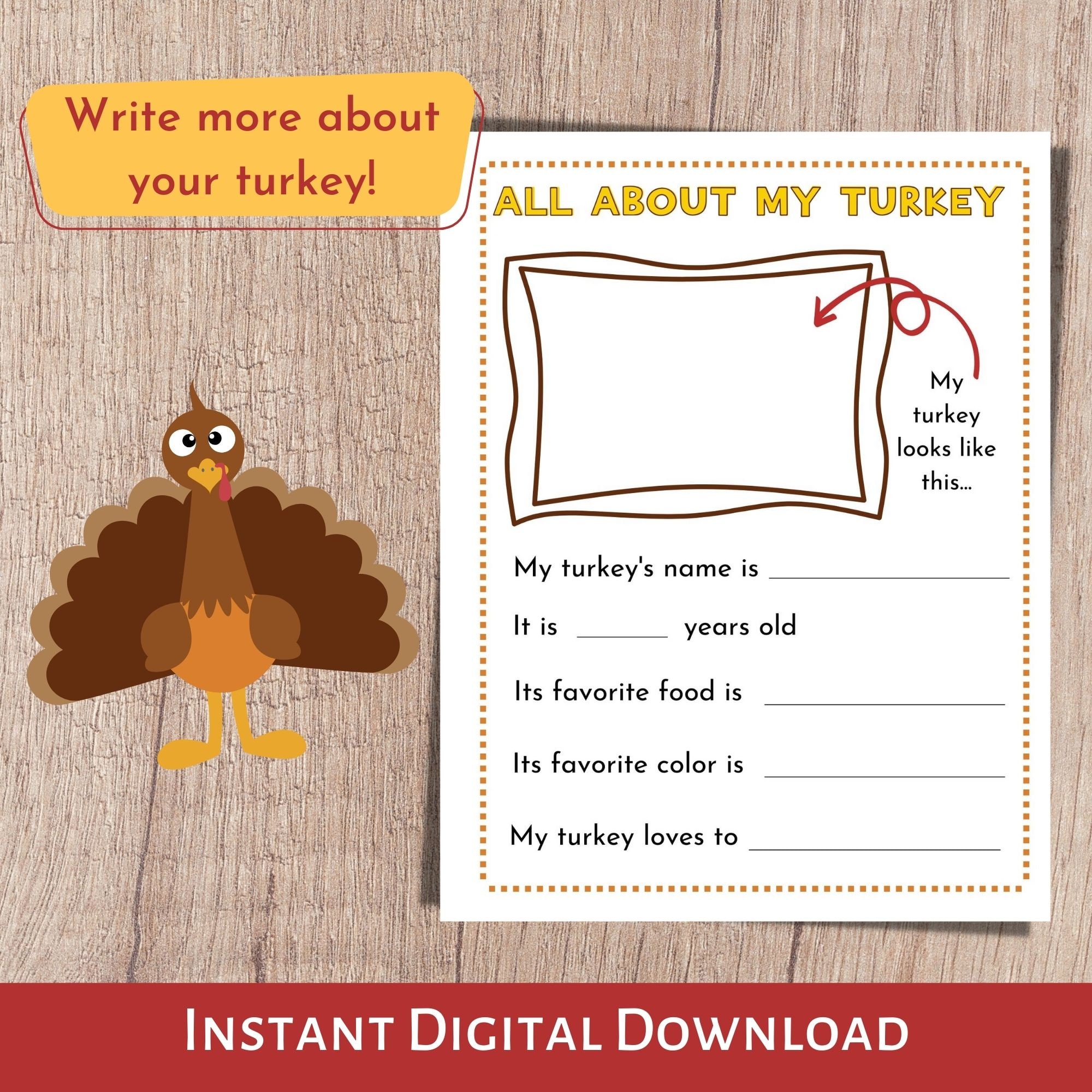 Turkey in Disguise Project, Turkey Trouble Disguise, Thanksgiving ...