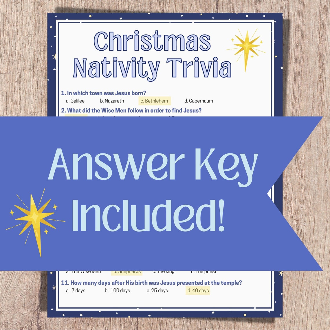 Christmas Trivia, Christian Christmas Trivia, Christmas Bible Trivia ...