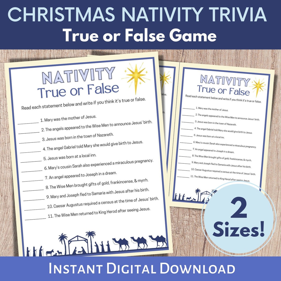 Christian Christmas Trivia, Christmas Bible Trivia, Christmas Trivia ...