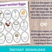 Resurrection Eggs Easter Bible Games Resurrection Eggs - Etsy