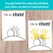 Easter Handprint Craft, Easter Bible Story, Holy Week for Kids, He is ...