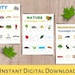 Printable Kids Scavenger Hunt Bundle, Outdoor Games, Nature Printables ...