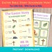 Easter Scavenger Hunt, Easter Bible Game, Printable Easter Game ...