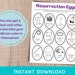 Resurrection Eggs Easter Bible Games Resurrection Eggs - Etsy
