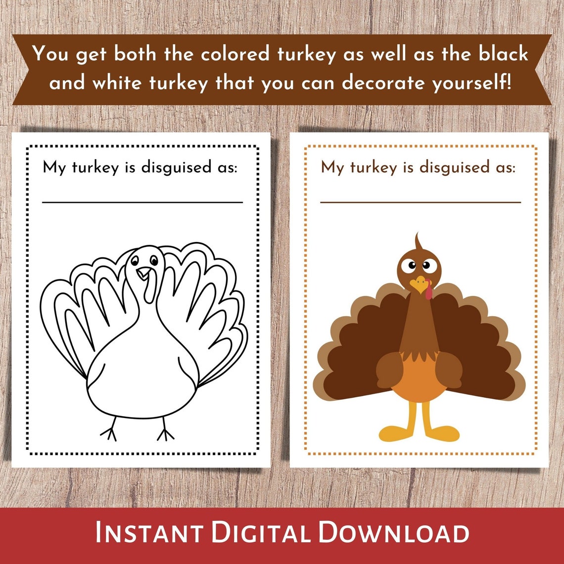 Turkey in Disguise Project, Turkey Trouble Disguise, Thanksgiving ...