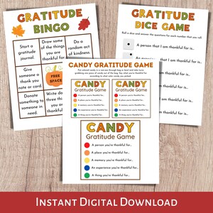 Gratitude Activities and Games, Thankful Activities, Gratitude ...