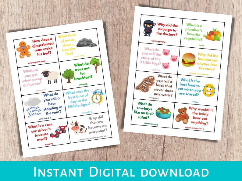 Lunch Box Jokes Lunchbox Notes Kids Lunch Box Notes Funny - Etsy