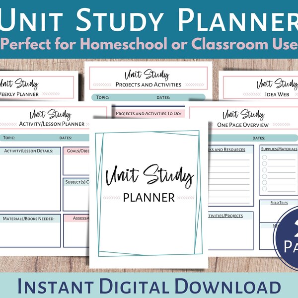 Study Planner - Etsy