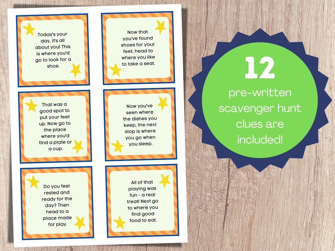 Fathers Day Scavenger Hunt Fathers Day Games Scavenger Hunt - Etsy