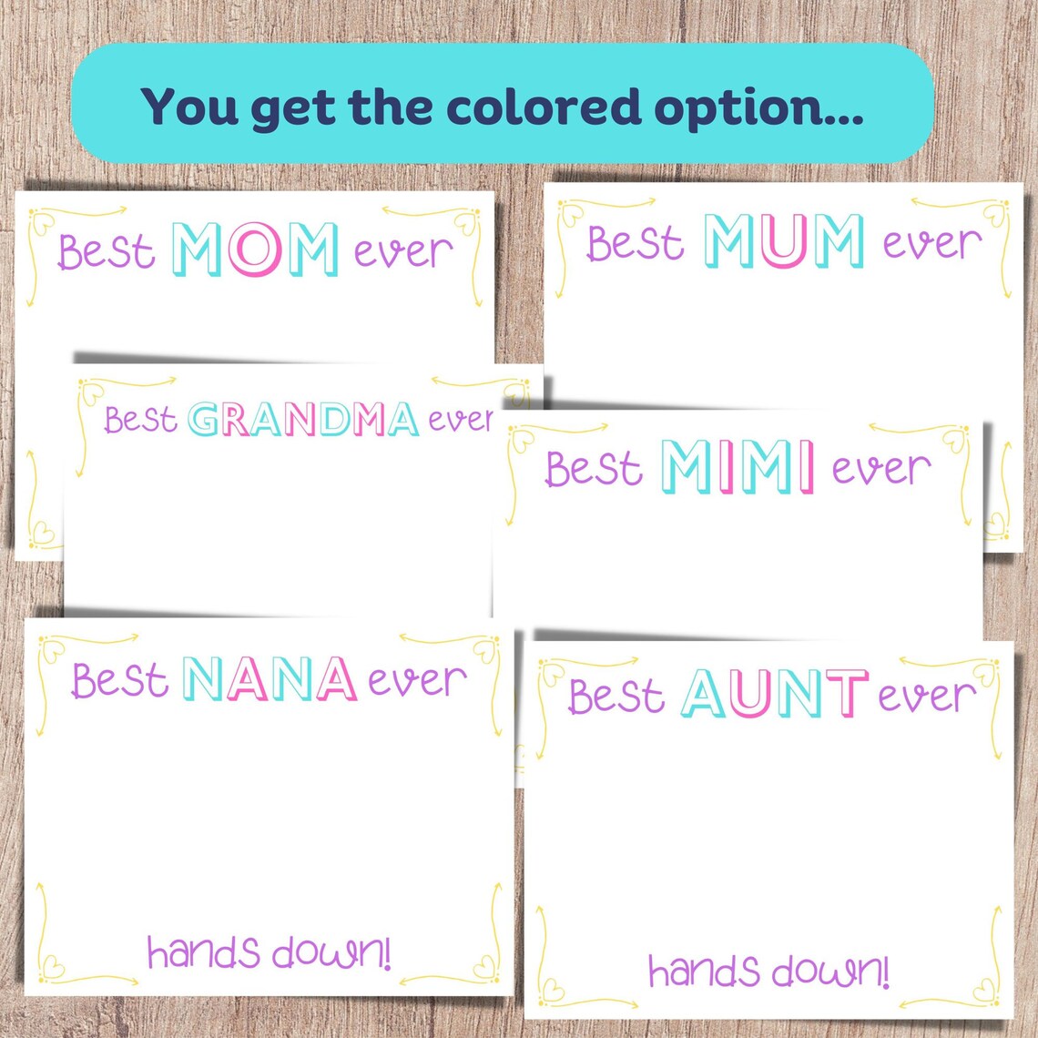 Best Mom Hands Down, Mothers Day Handprint Printable, Handprint Mothers ...