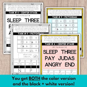 Easter Story Escape Room, Easter Activity, Easter Escape Room Christian ...