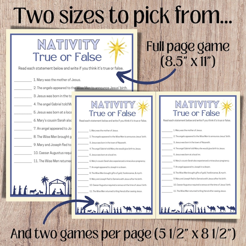 Christian Christmas Trivia, Christmas Bible Trivia, Christmas Trivia ...