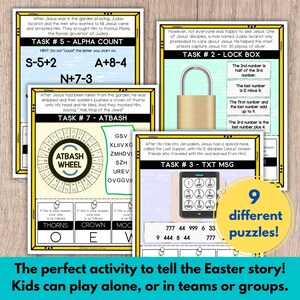 Easter Story Escape Room, Easter Activity, Easter Escape Room Christian ...