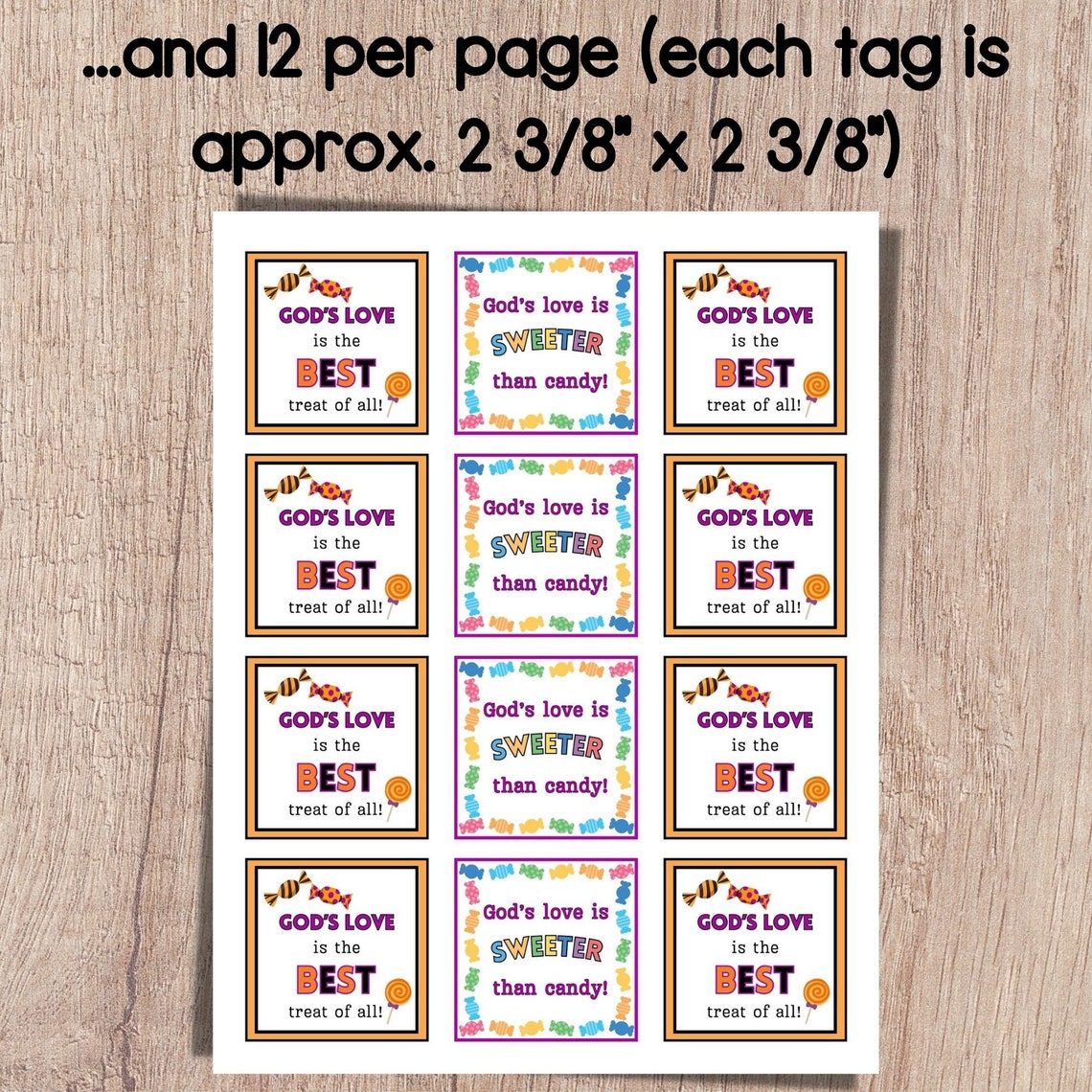 Religious Halloween Tags, Halloween Tracts, Christian Halloween Tags ...