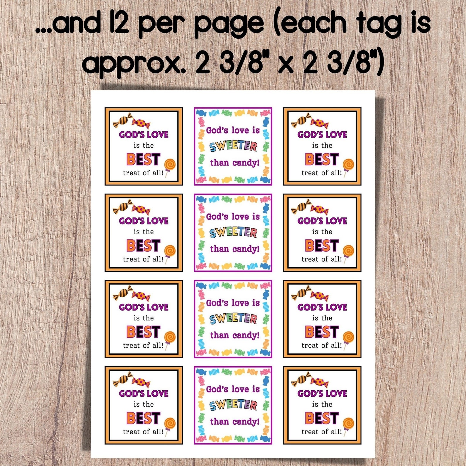 Religious Halloween Tags, Halloween Tracts, Christian Halloween Tags ...