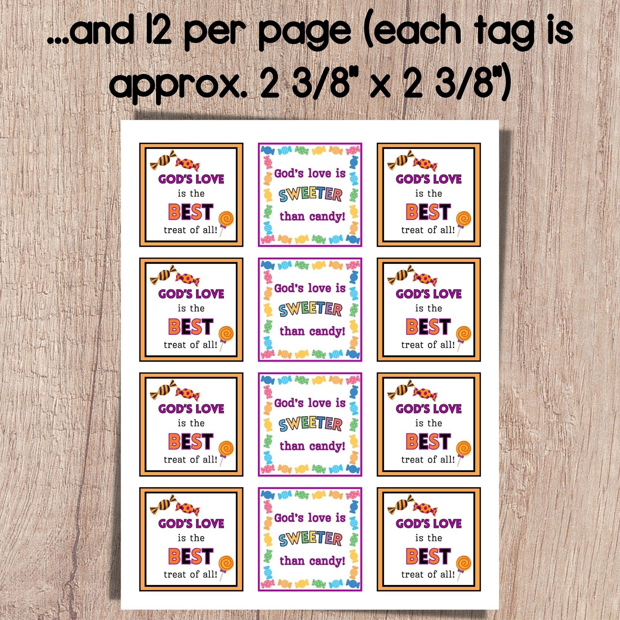 Religious Halloween Tags, Halloween Tracts, Christian Halloween Tags ...