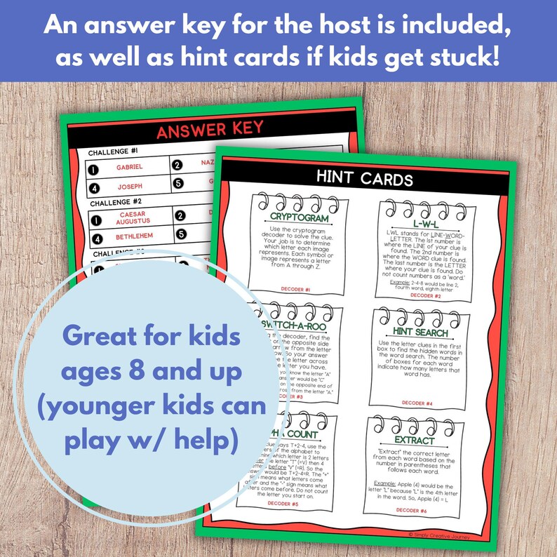 Nativity Escape Room, Christmas Trivia, Nativity Activity, Christmas ...