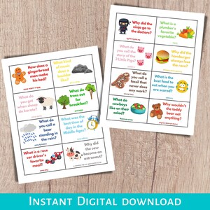 Lunch Box Jokes, Lunchbox Notes, Kids Lunch Box Notes, Funny Lunch Box ...