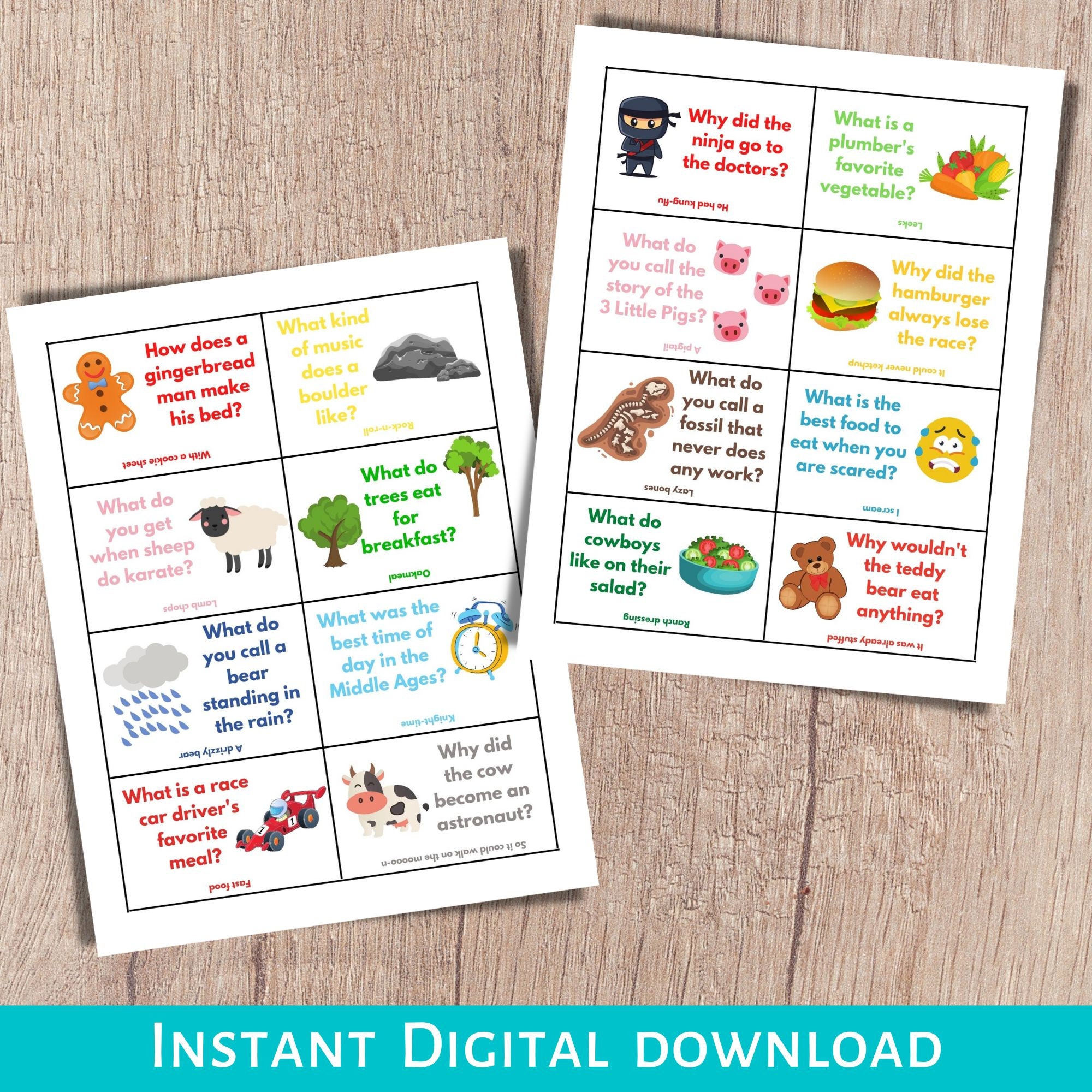 Lunch Box Jokes, Lunchbox Notes, Kids Lunch Box Notes, Funny Lunch Box ...