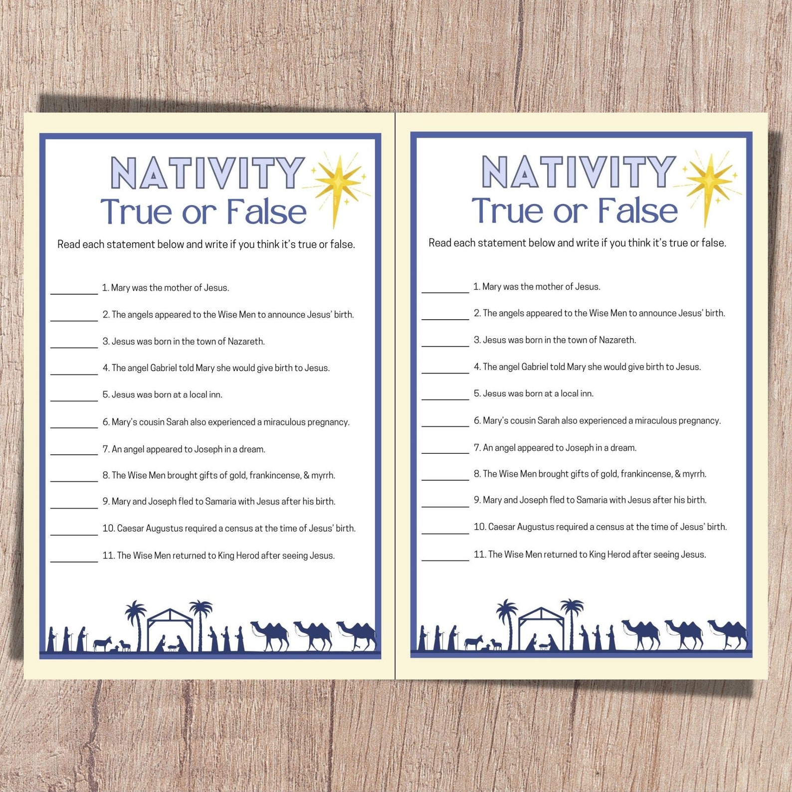 Christian Christmas Trivia, Christmas Bible Trivia, Christmas Trivia ...