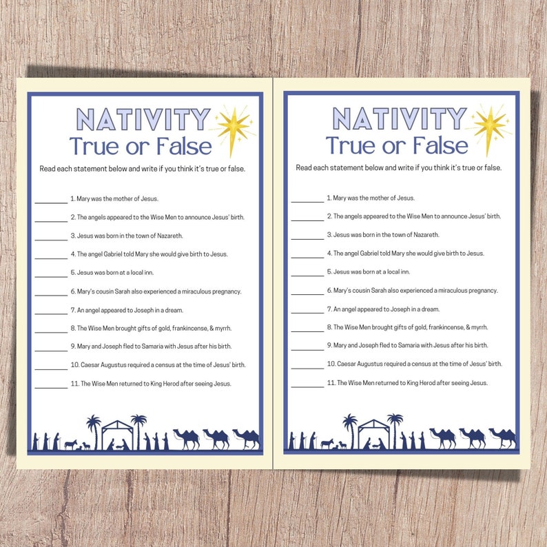 Christian Christmas Trivia, Christmas Bible Trivia, Christmas Trivia ...