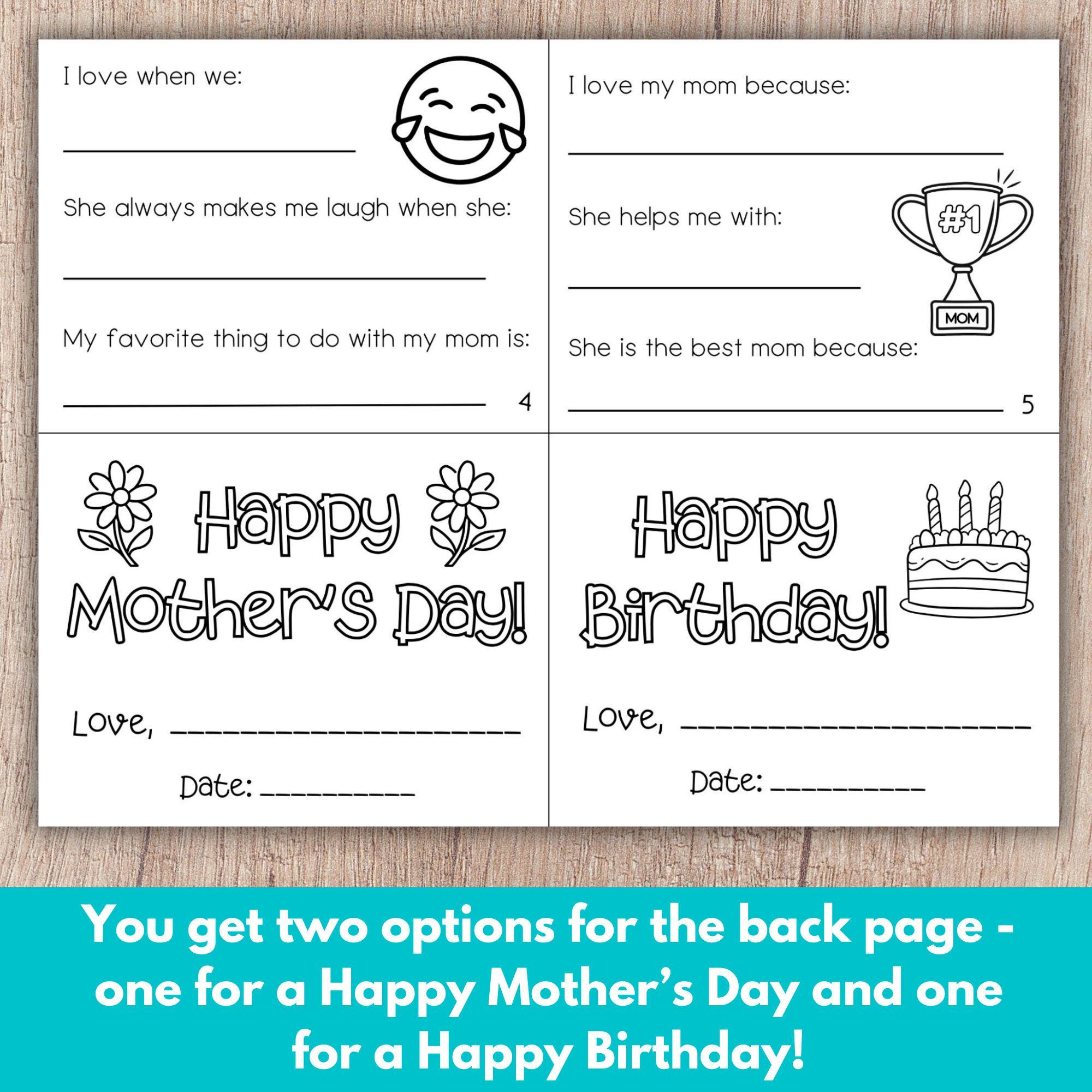 Mothers Day Mini Book, All About My Mom, Mothers Day Craft, Mothers Day ...