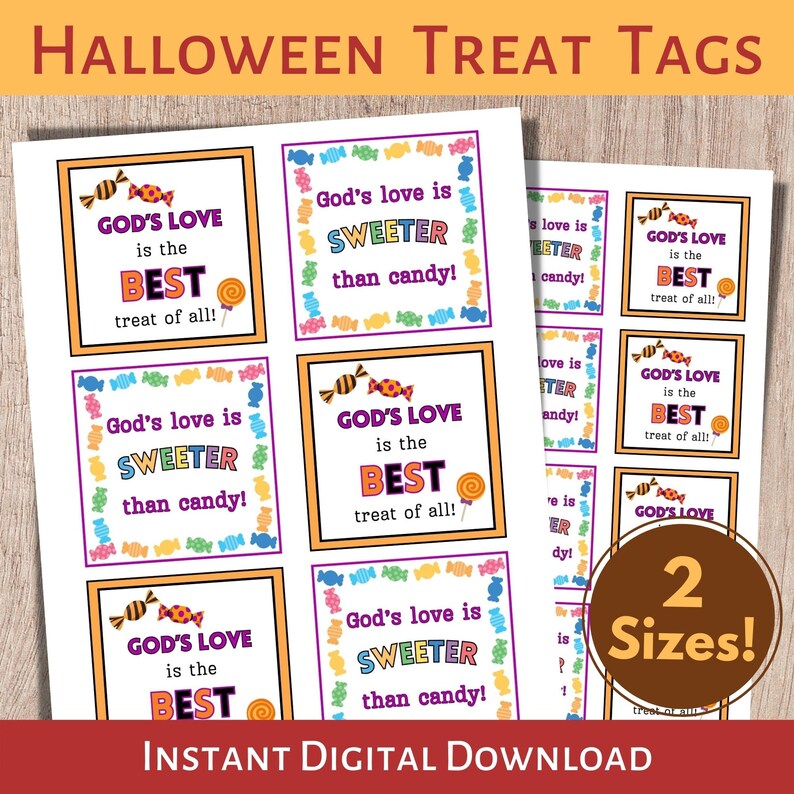 Religious Halloween Tags, Halloween Tracts, Christian Halloween Tags ...
