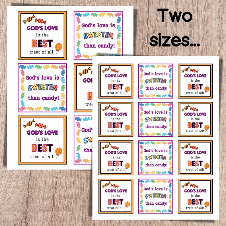 Religious Halloween Tags, Halloween Tracts, Christian Halloween Tags ...