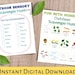 Printable Kids Scavenger Hunt Bundle, Outdoor Games, Nature Printables ...