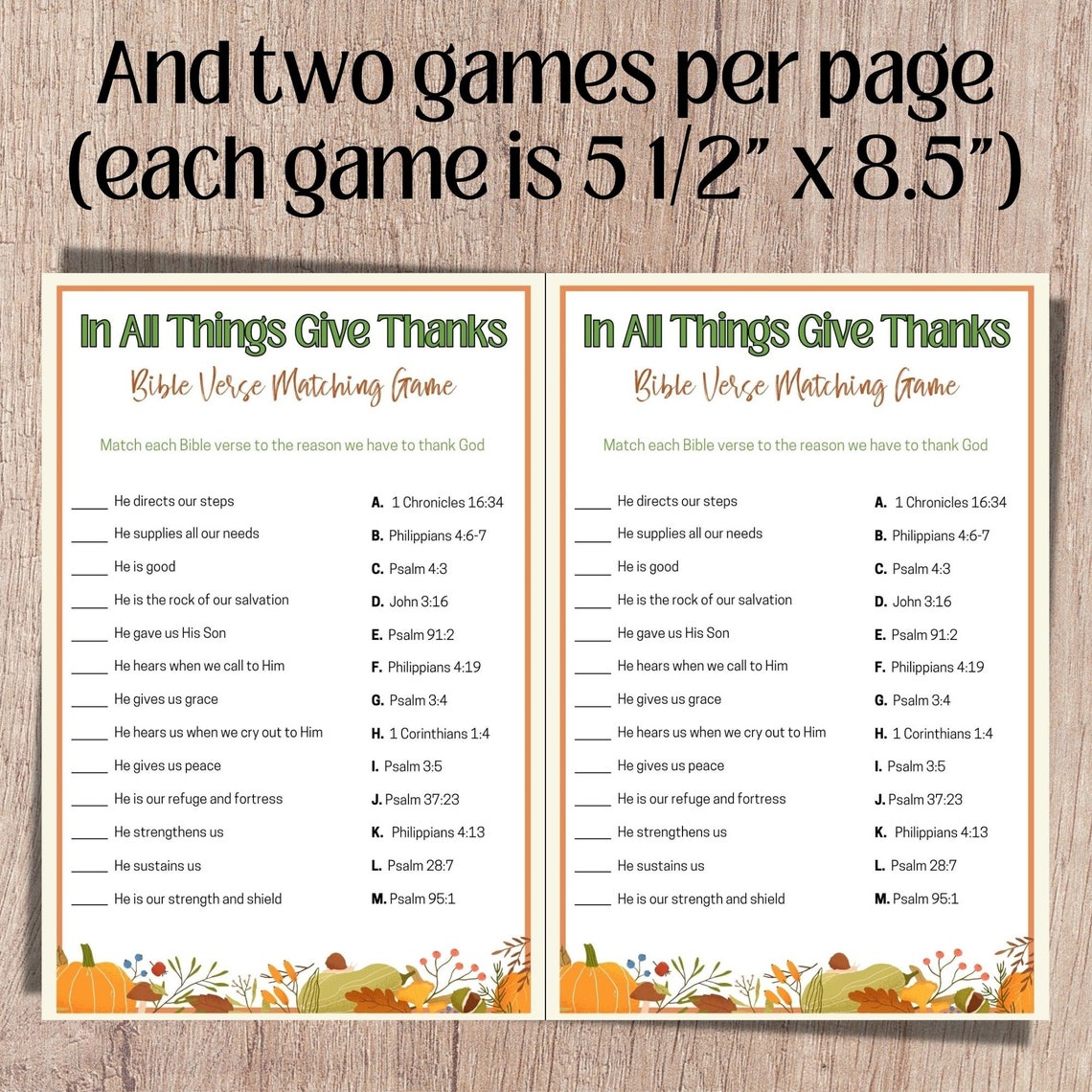 Thanksgiving Bible Games, Thanksgiving Trivia, Church Games, Fall ...