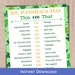 This or That, St. Patricks Day This or That, St. Patricks Day Games ...