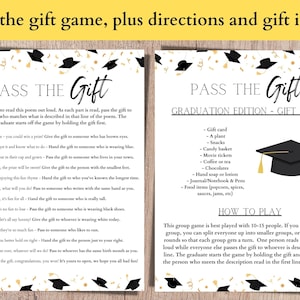 Graduation Games Graduation Bundle Printable Grad Game Pass - Etsy
