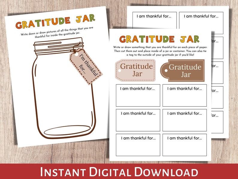 Gratitude Activities and Games Thankful Activities Gratitude - Etsy