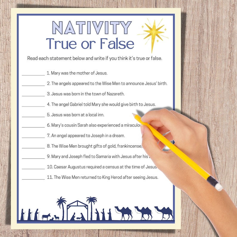 Christian Christmas Trivia, Christmas Bible Trivia, Christmas Trivia ...