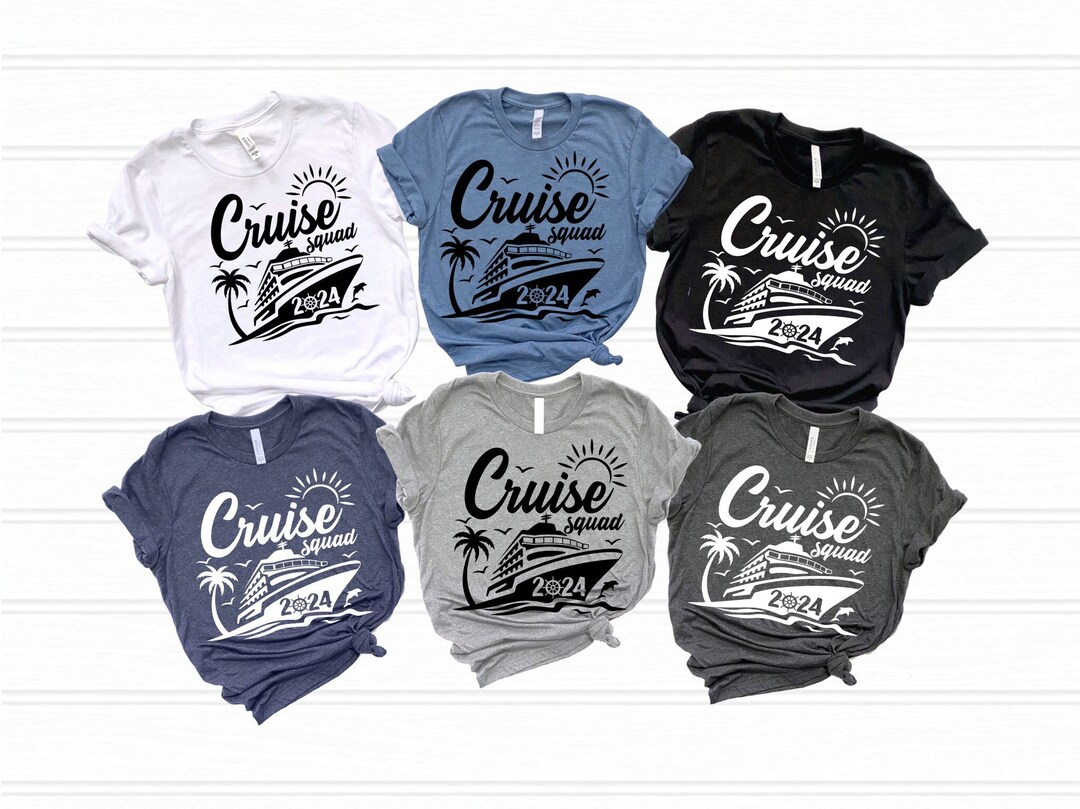 Cruise Squad 2024, Ready to Press Decal, Family Cruise Heat Transfer ...