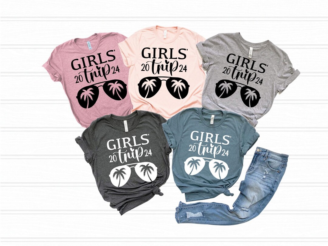 Girls Trip 2024, Heat Transfer Vinyl Decal, Girls Trip Iron-on, Ready ...