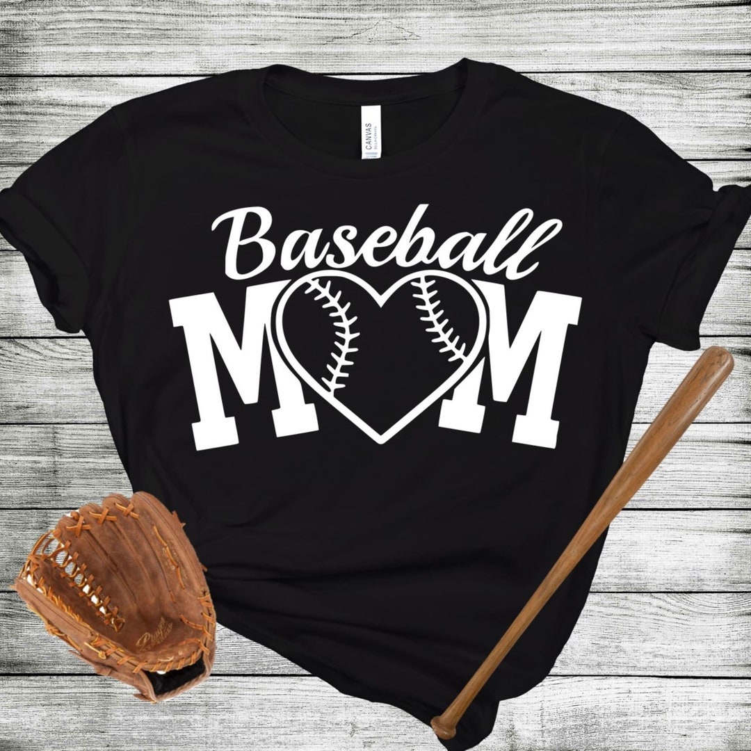 Baseball Mom Decal, Ready to Press Decal, Heat Transfer Sport's Mom ...