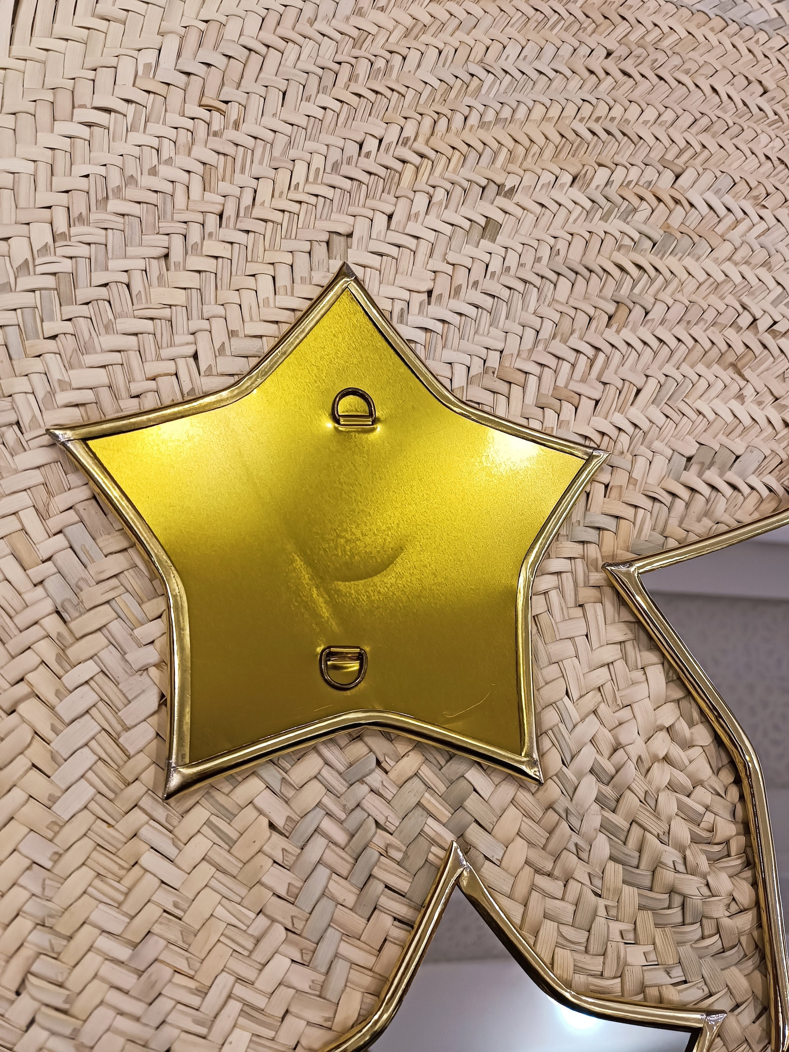 Set of 4 Handmade Brass Star Mirrors: Moroccan Nursery Decor - Etsy
