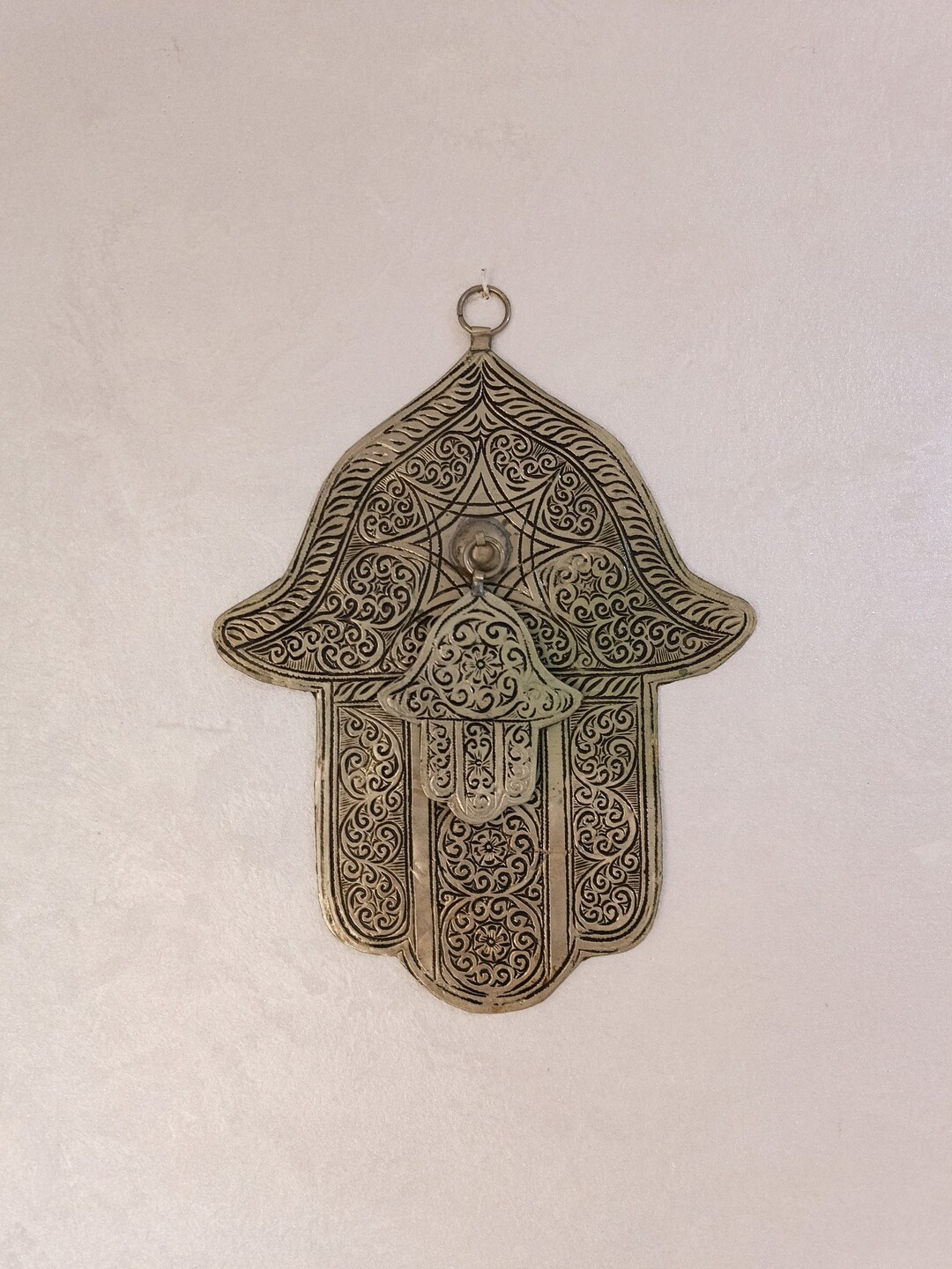 Moroccan Wall Decoration KHEMISSA Handmade - Hand of Fatima - Etsy