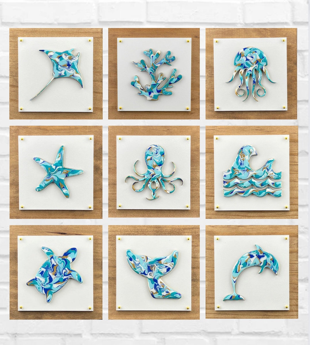 Coastal Wood Art - Etsy