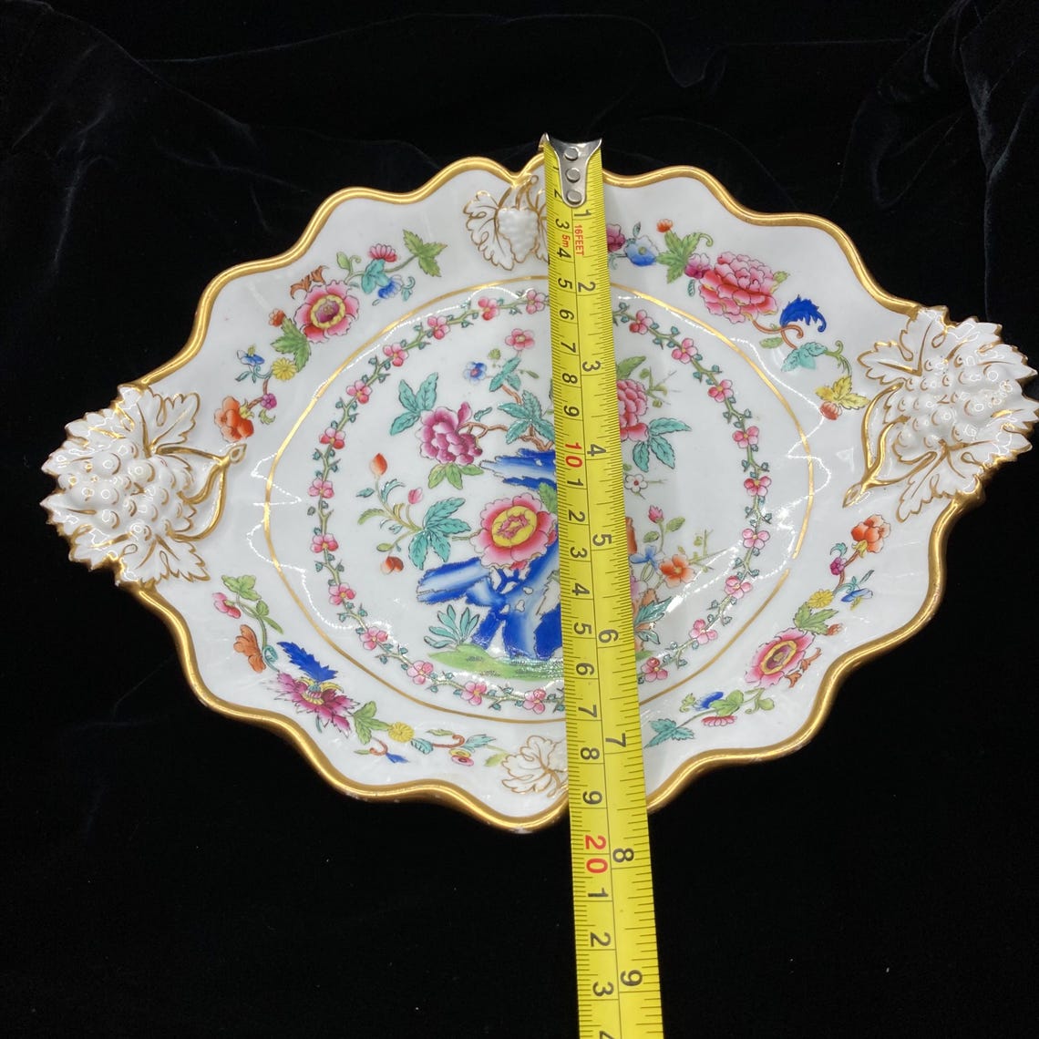 Antique Cauldron Ridgway Chinoiserie Pattern 761 Shell Serving Dish ...