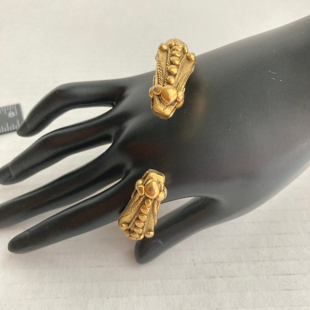Vintage 1992 Metropolitan Museum of Art Gold Tone Dragon Art Deco Style ...