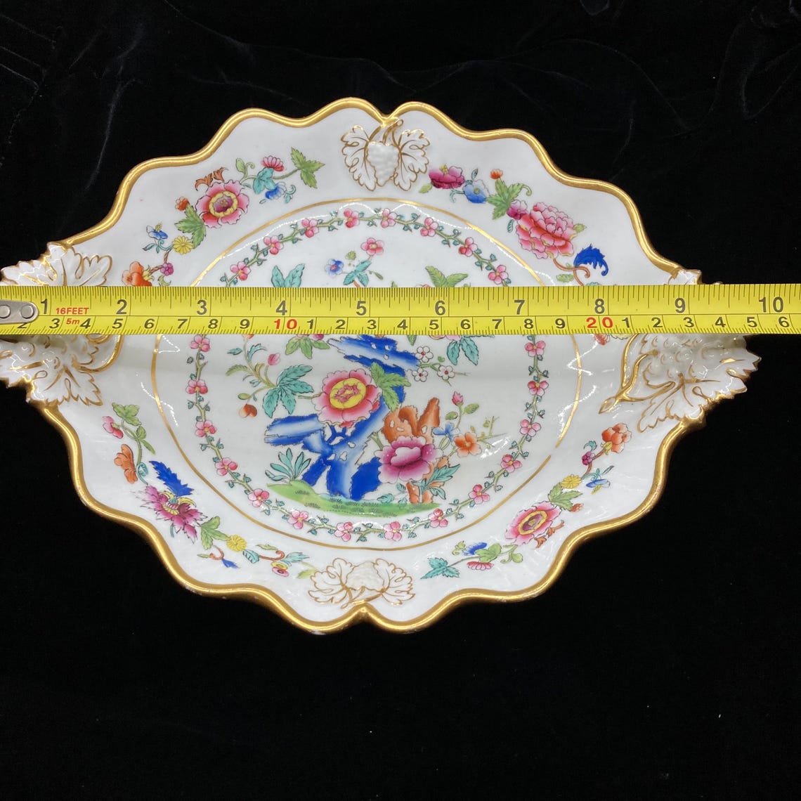 Antique Cauldron Ridgway Chinoiserie Pattern 761 Shell Serving Dish ...